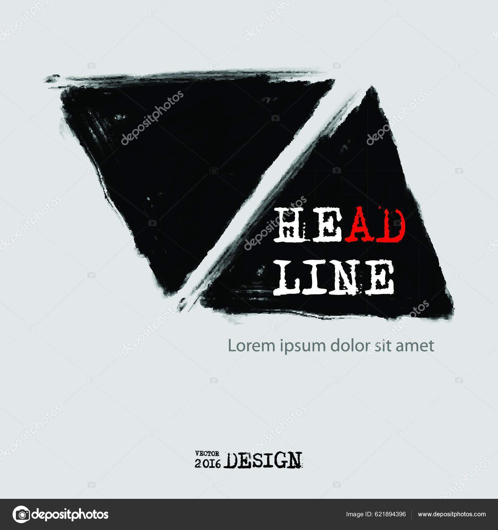 Black Abstract Design Vector Illustration Stock Vector by ©YAY_Images ...