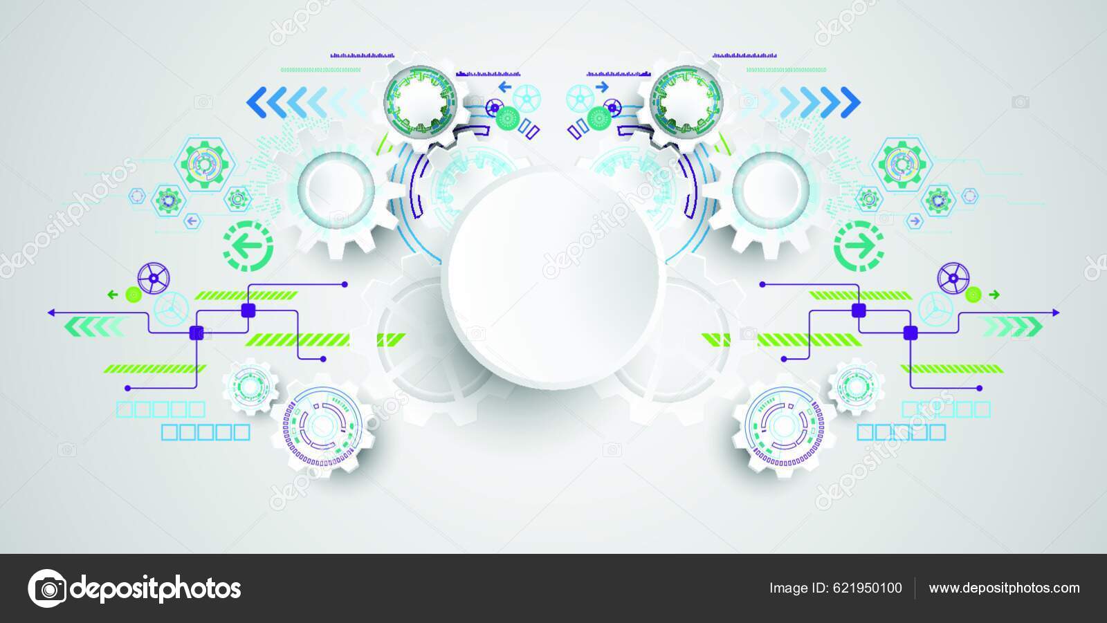 Creative Digital Technology Background Stock Vector by ©YAY_Images ...