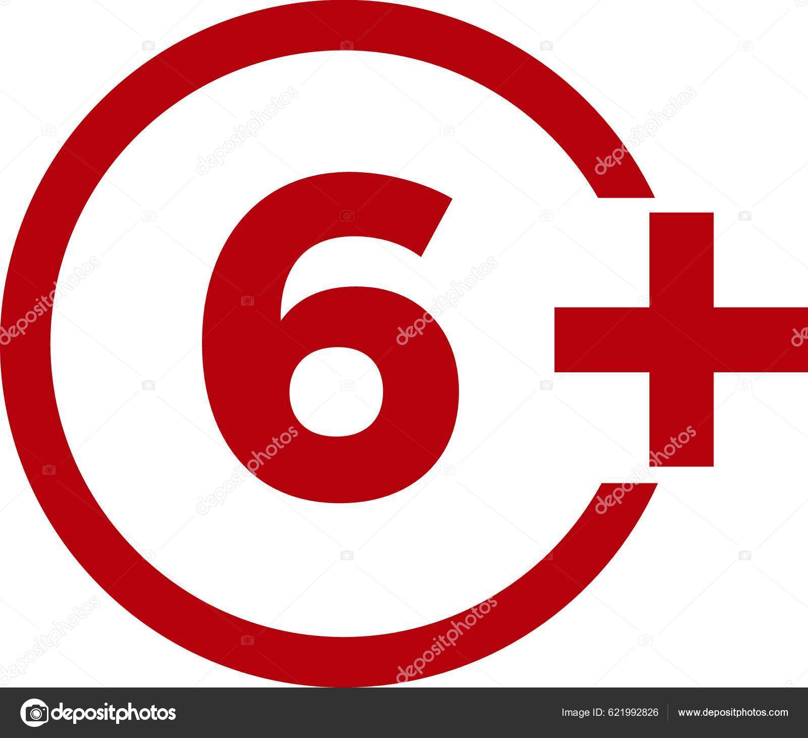 Limit Age Icon Red Background Icons Age Limit Vector Flat Stock Vector ...