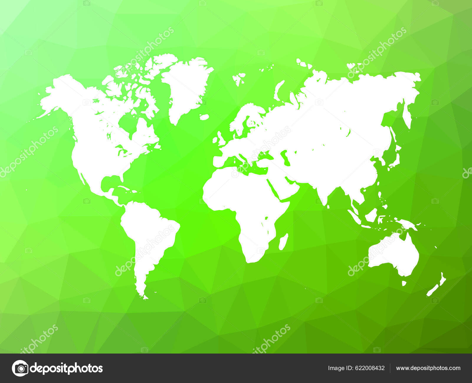 World Map Silhouette Low Poly Background Stock Vector by ©YAY_Images ...
