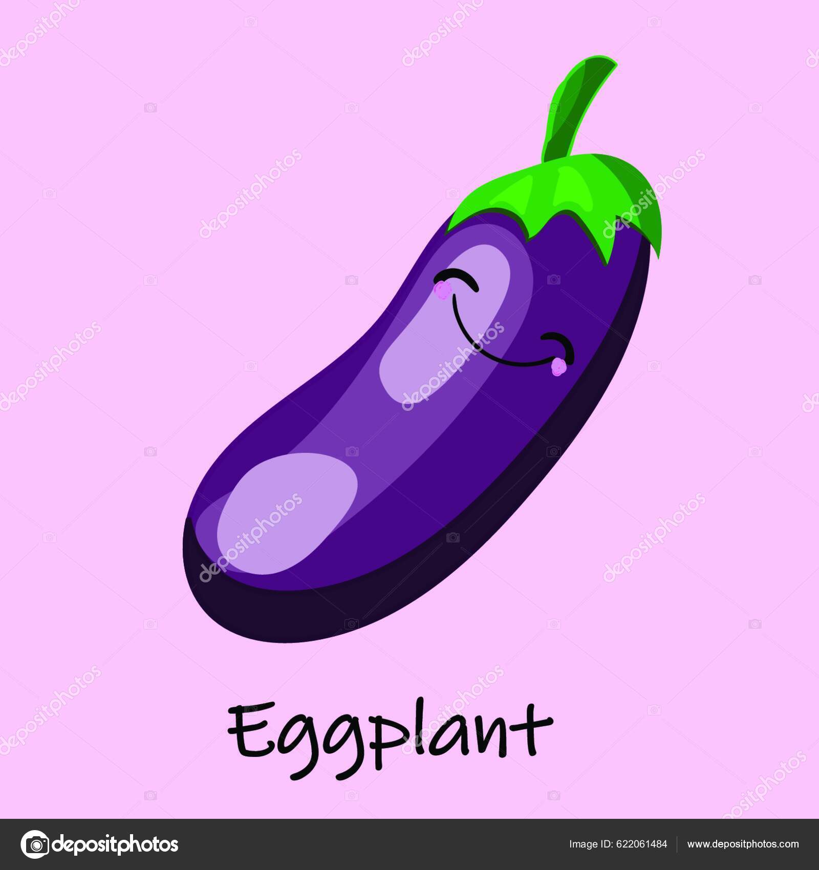 Verduras Dibujos Animados Lindo Con Sonrisas Las Caras Las Emociones ...