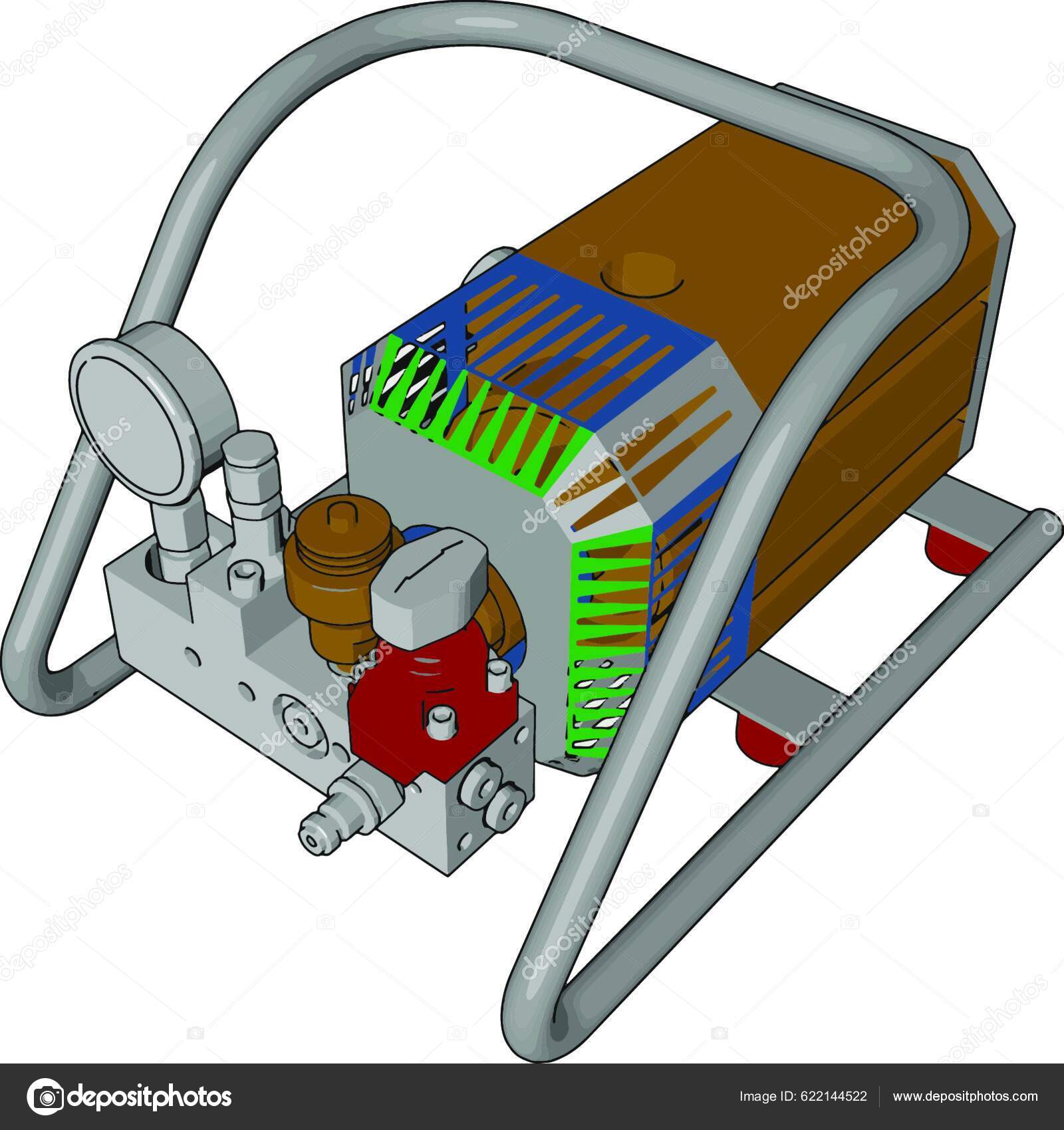 Pump Operated Sprayer Vector Color Illustration Stock Vector by ©YAY ...