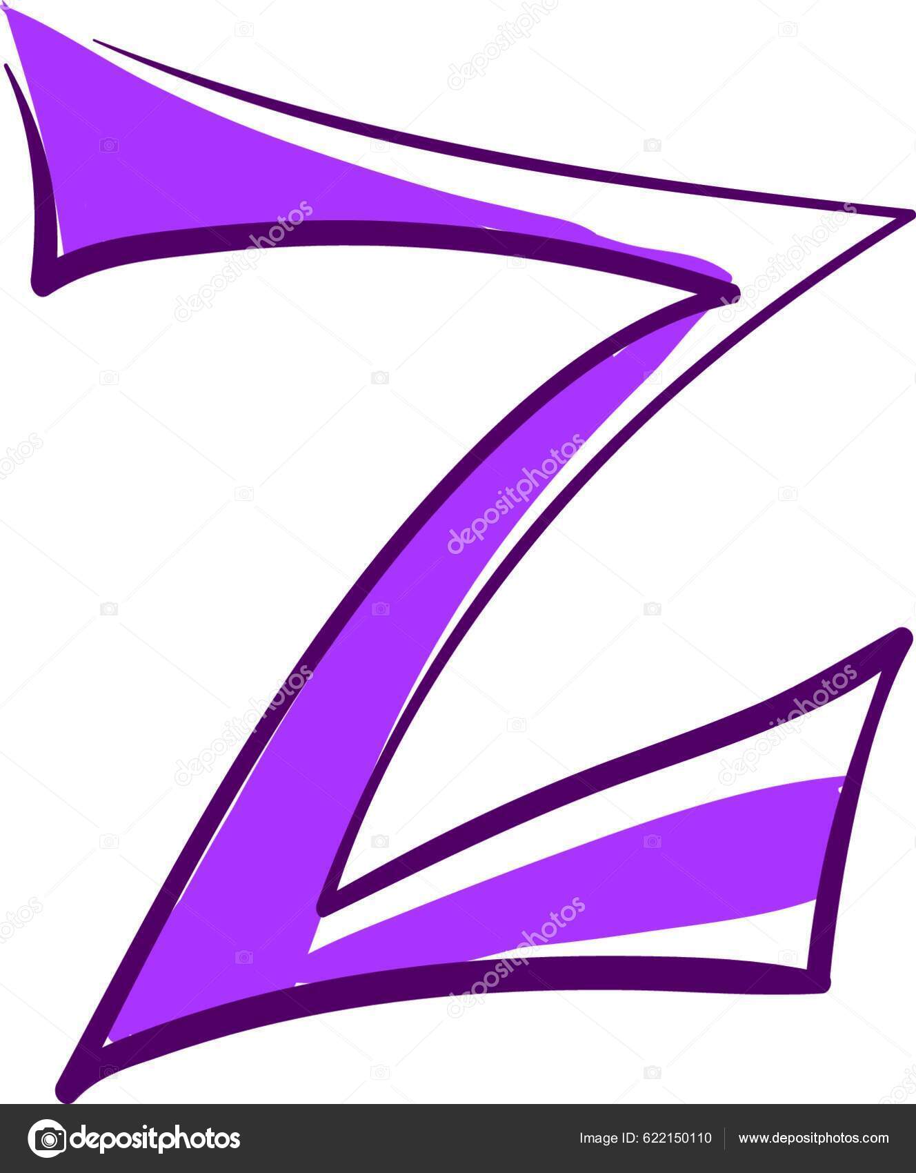 Letra Alfabeto Vector Ilustración Color Vector de stock #622150110 de ...