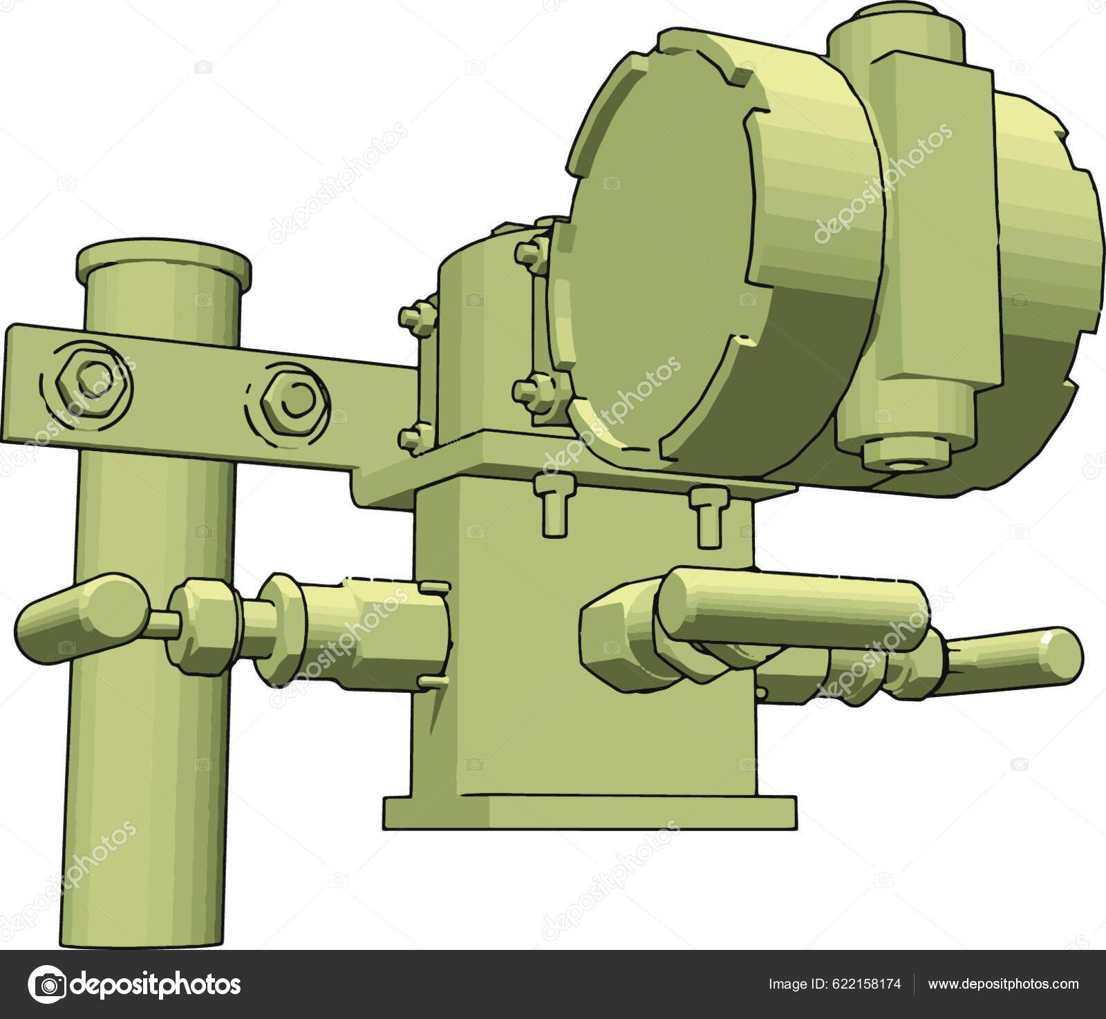 Tuberías Ilustración Vector Sobre Fondo Blanco Vector de stock por ©YAY ...