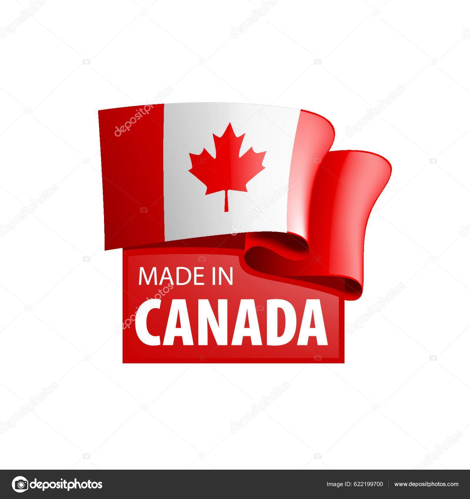 Canada Flag Vector Illustration White Background Stock Vector by ©YAY_Images 622199700
