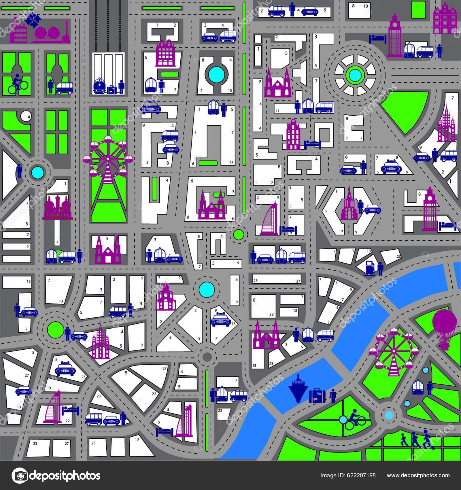 Simple City Map