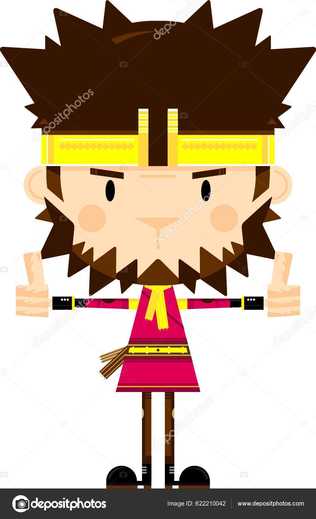 Cute Sun Wukong Monkey King Stock-Vektorgrafik von ©YAY_Images 622210042