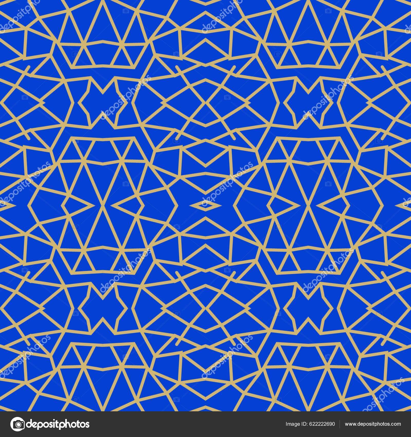 Vector Seamless Geometry Pattern Postcards Wallpaper Web Background Print Fabric Stock Vector By