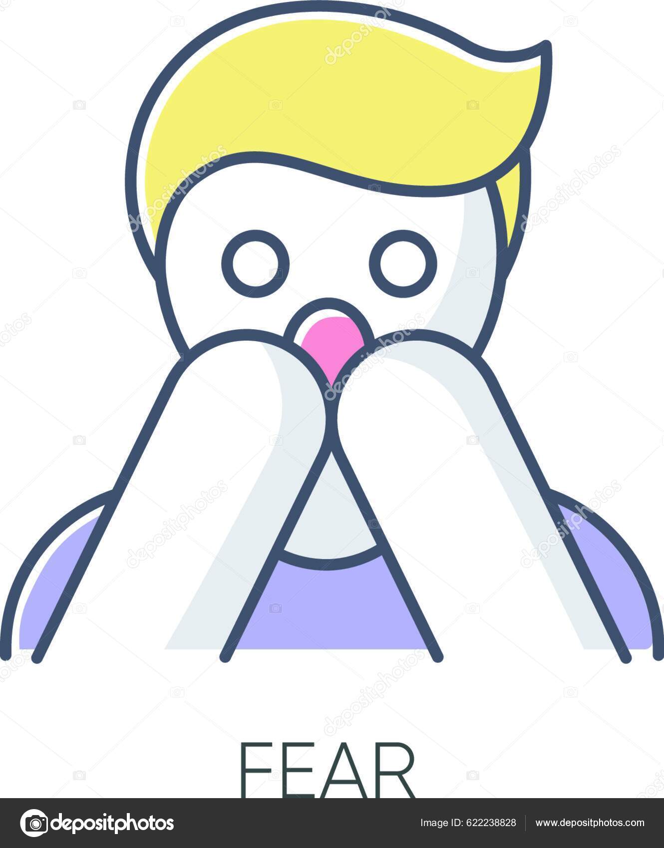 Fear Rgb Color Icon Stock Vector by ©YAY_Images 622238828