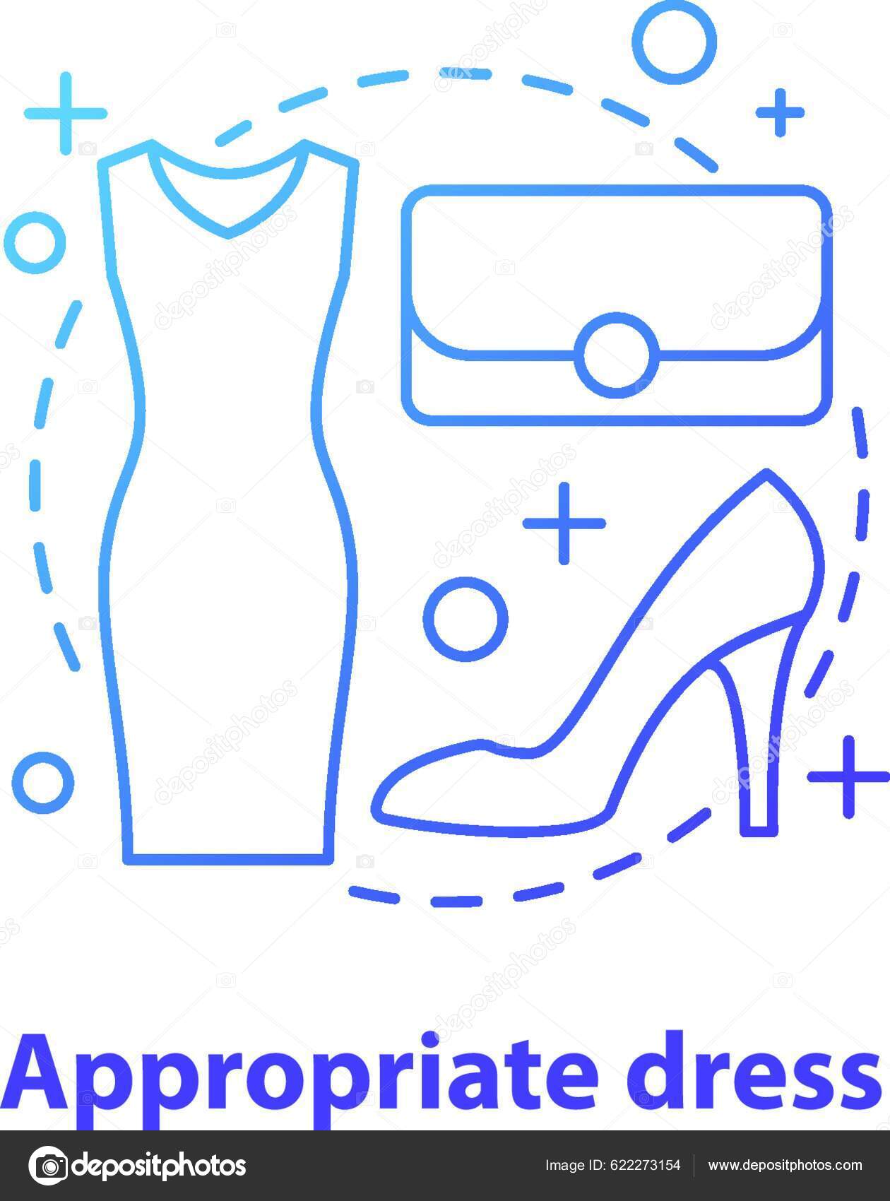 Formal Wear Concept Icon Stock Vector by ©YAY_Images 622273154