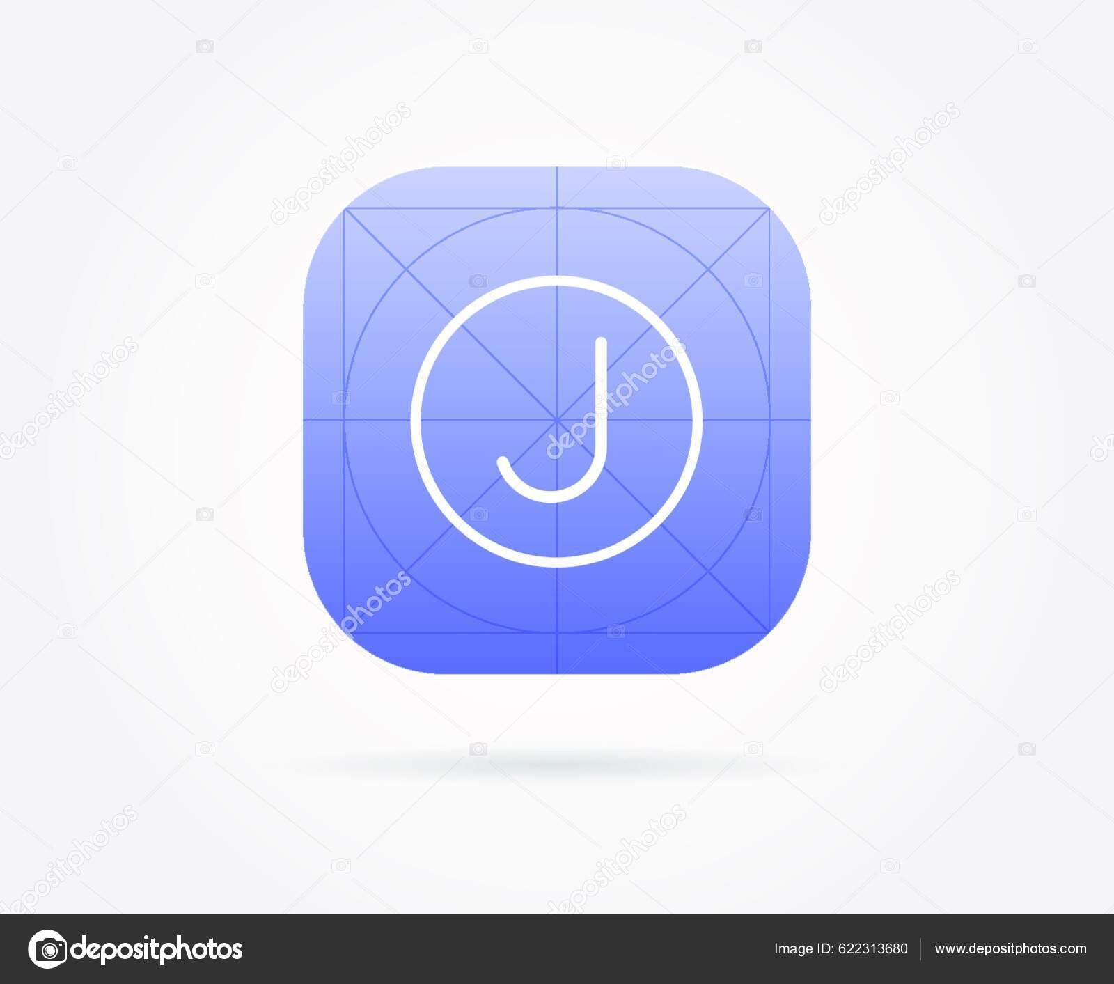 App Icon Template Guidelines Vector Fresh Colour Stock Vector by ©YAY ...