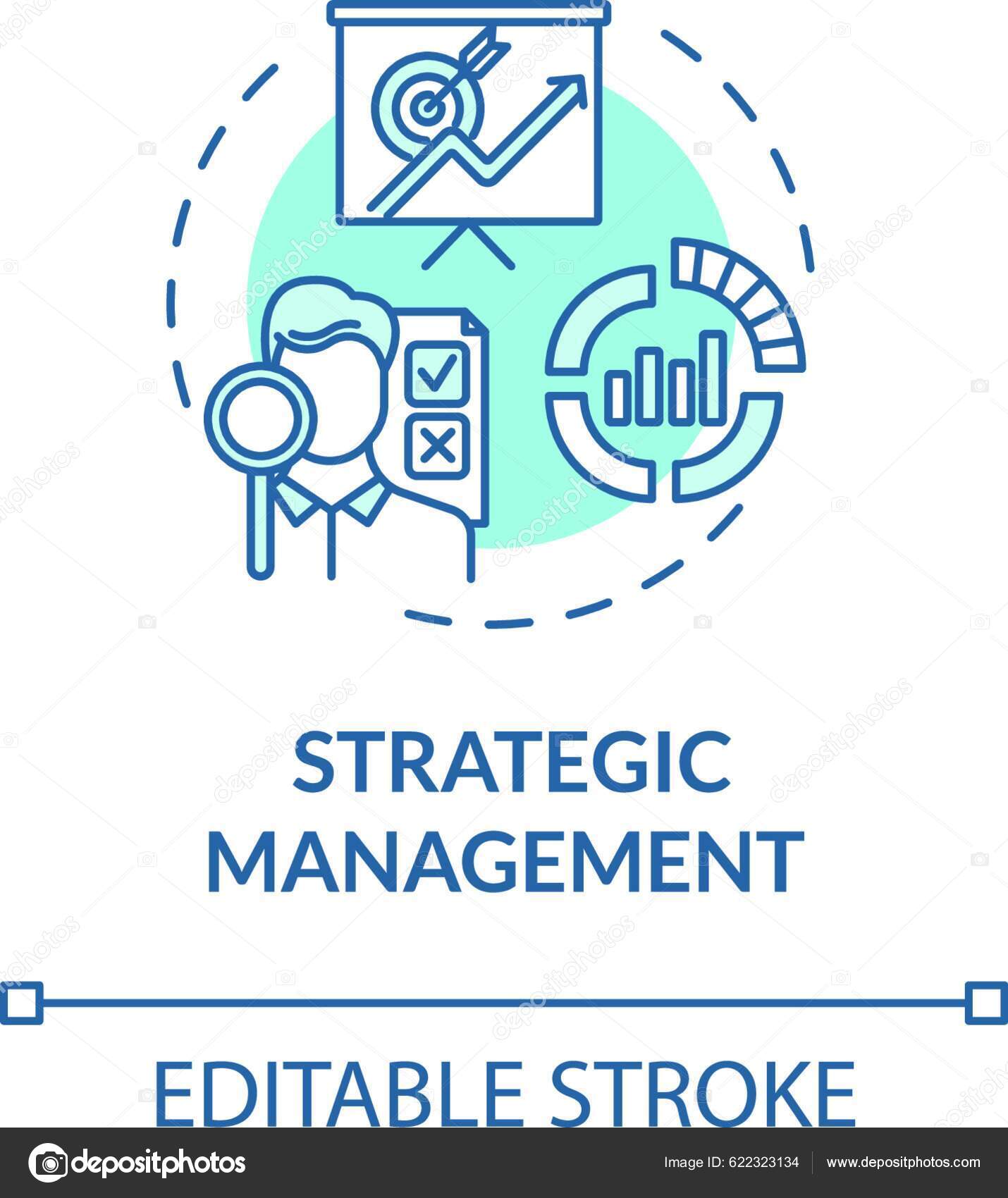 Strategic Management Turquoise Concept Icon Stock Vector by ©YAY_Images ... Strategic Management Turquoise Concept Icon Stock Vector by ©YAY_Images ...