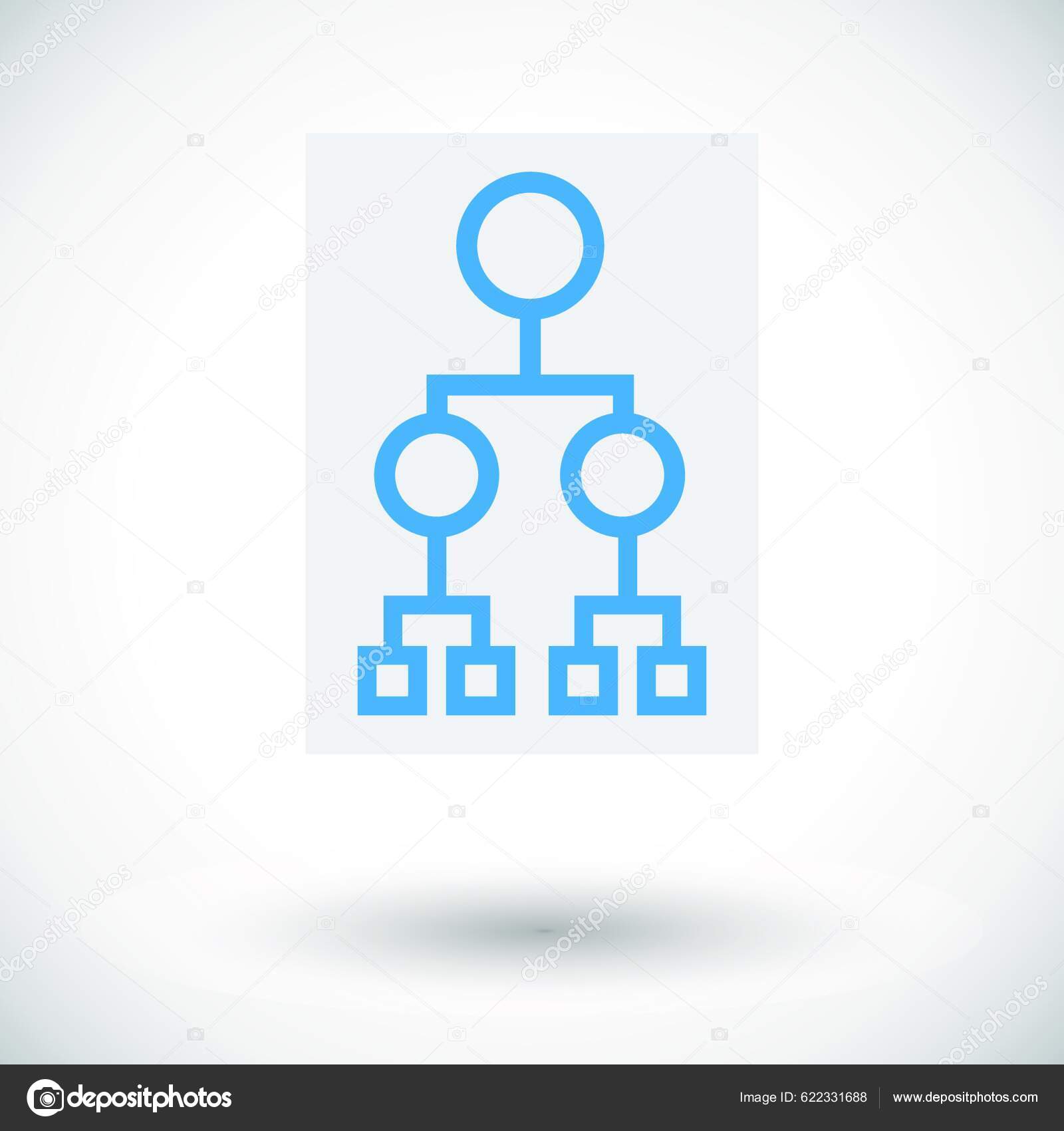 Flowchart Vector Illustration Simple Design Stock Vector by ©YAY_Images ...