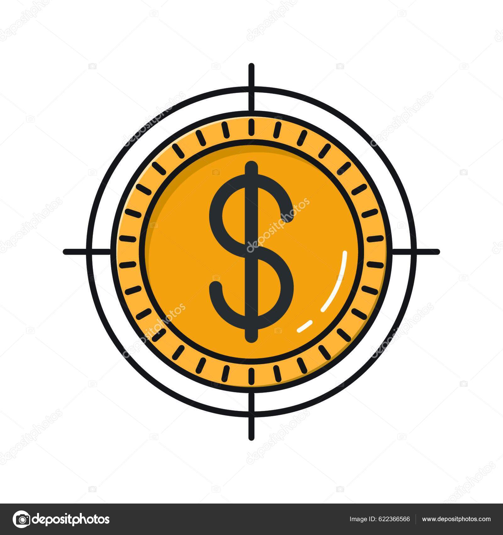 Target Icon Web Symbol Vector Illustration Stock Vector by ©YAY_Images ...