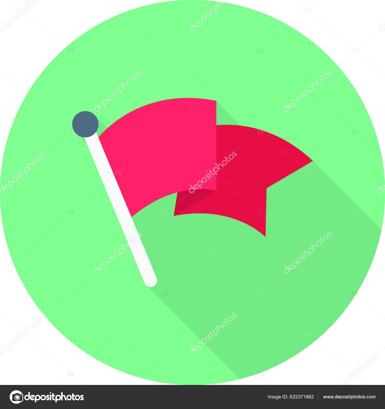 Pin Flat Icon Vector Illustration Stock Vector by ©YAY_Images 622371862