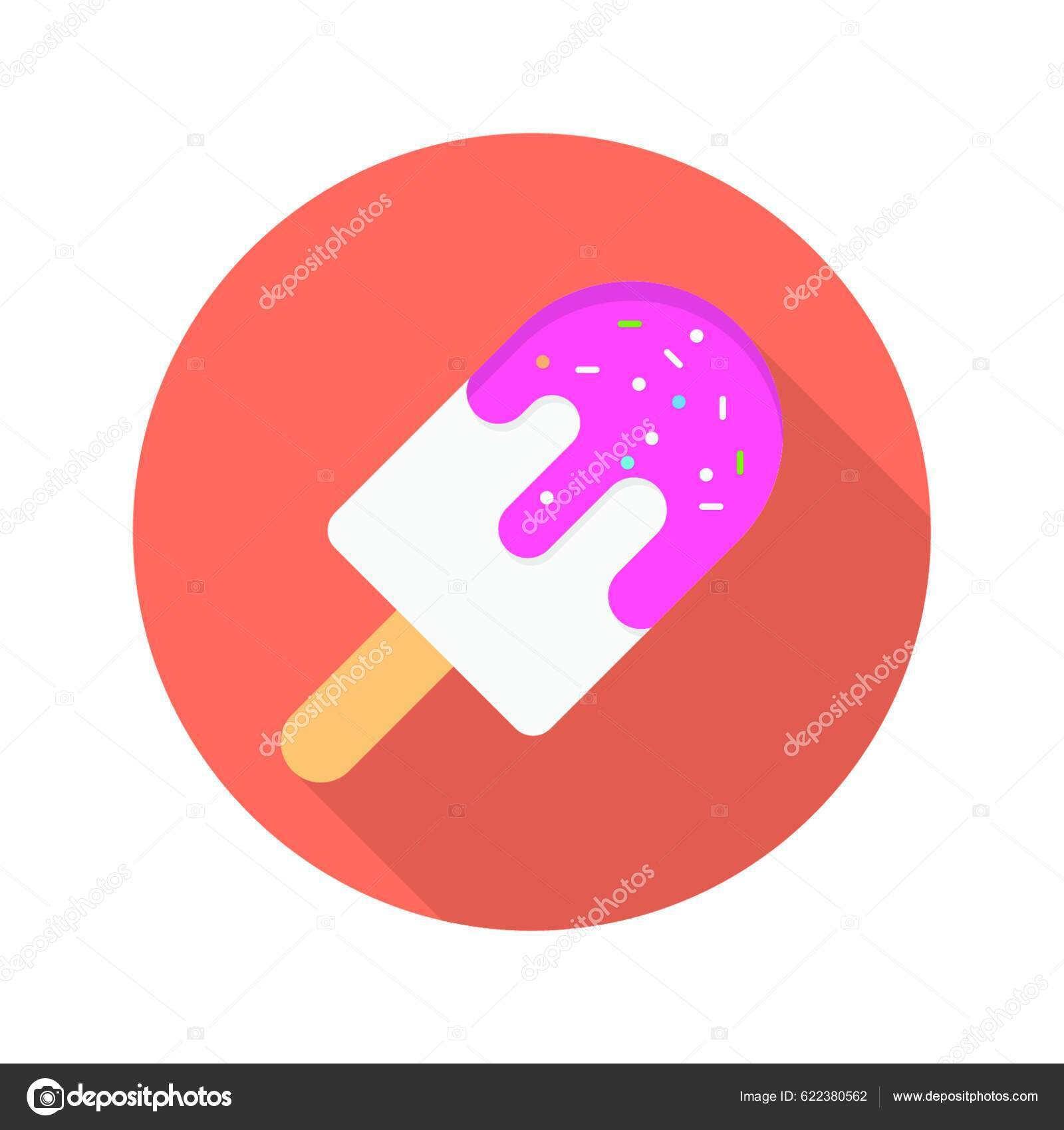 Vector Ilustración Piruleta Helado Vector de stock #622380562 de ©YAY ...