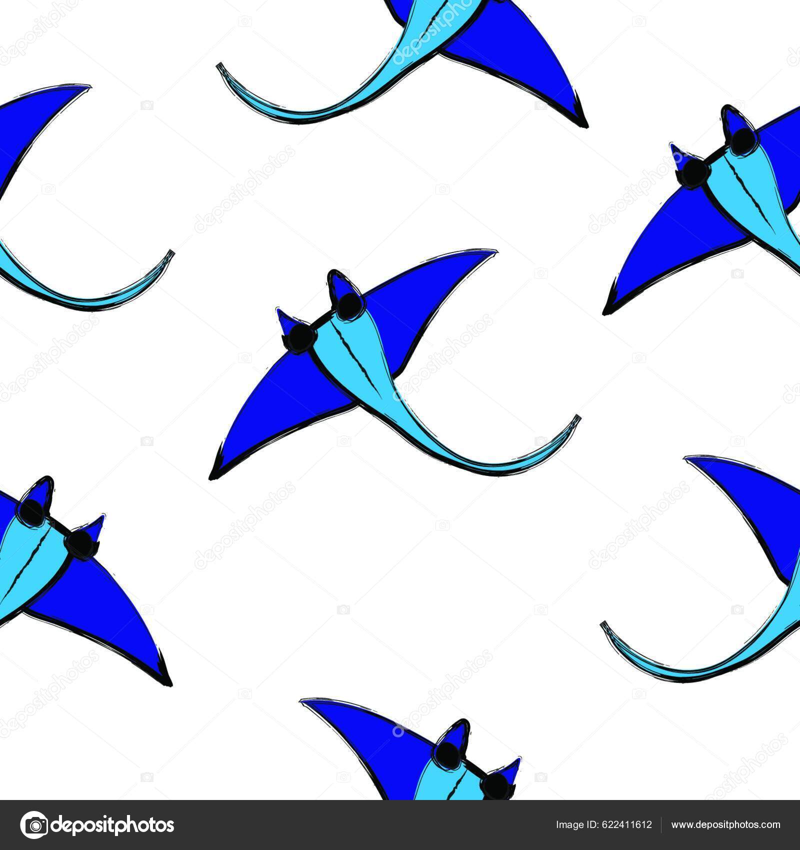 Ray Drawing Ink White Background Stock Vector by ©YAY_Images 622411612