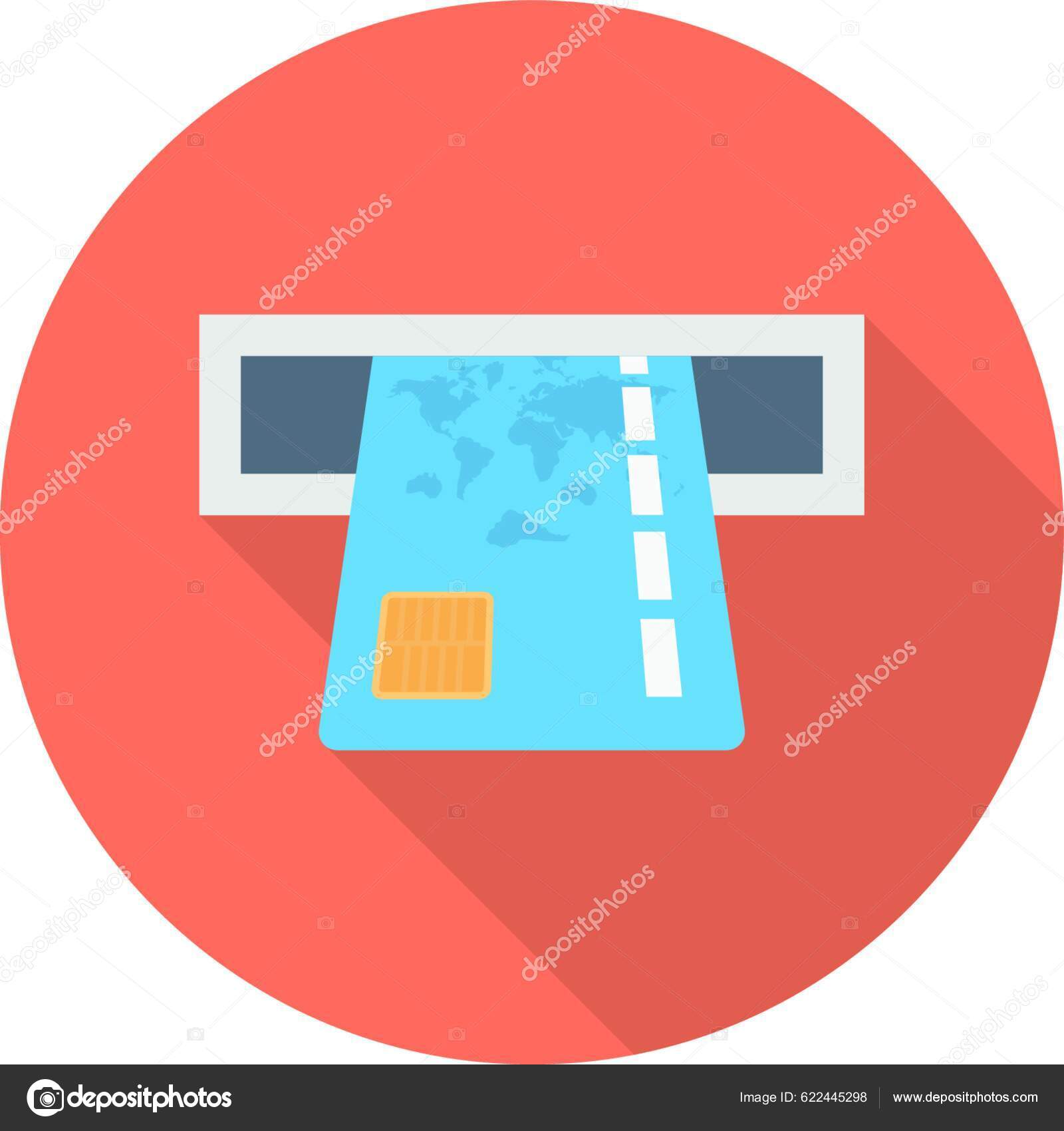 Atm Icon Simple Design Vector Illustration Stock Vector by ©YAY_Images ...