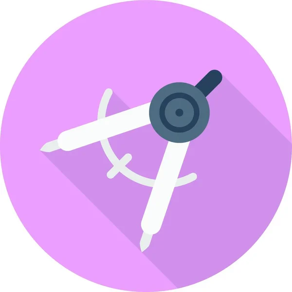 Mathematics Compass Geometry Drawing Tool Stock Vector by ©YAY_Images ...