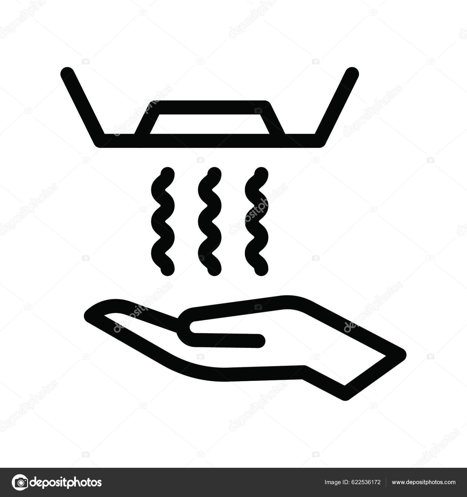 Icono Aire Ilustración Vectorial Vector de stock por ©YAY_Images 622536172