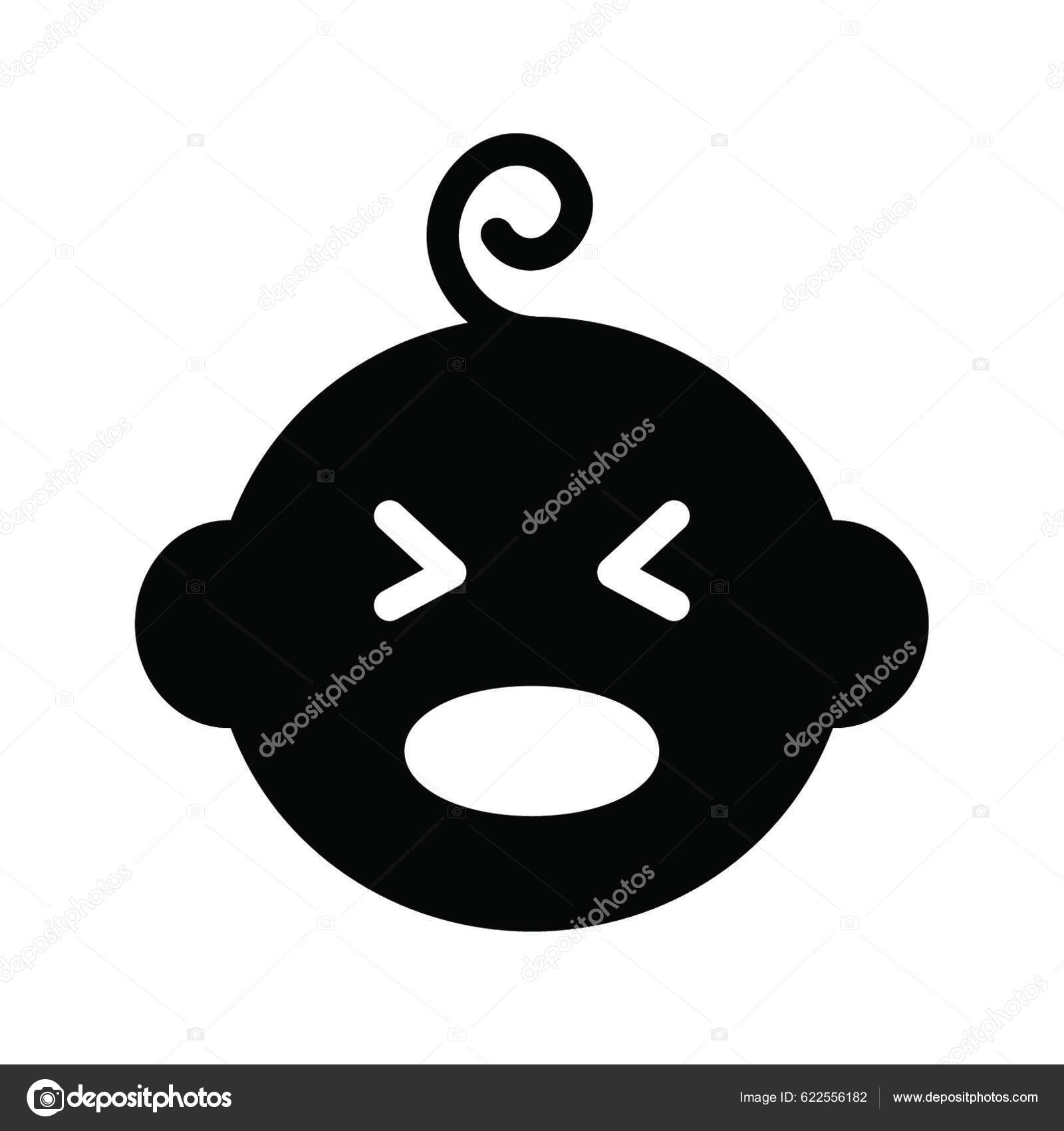 Crying Icon Vector Illustration Stock Vector By ©yayimages 622556182