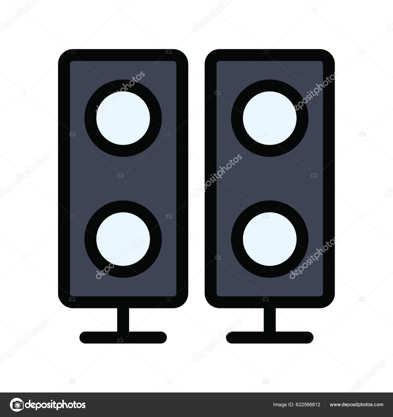Speaker Icon Vector Illustration Stock Vector by ©YAY_Images 622566812
