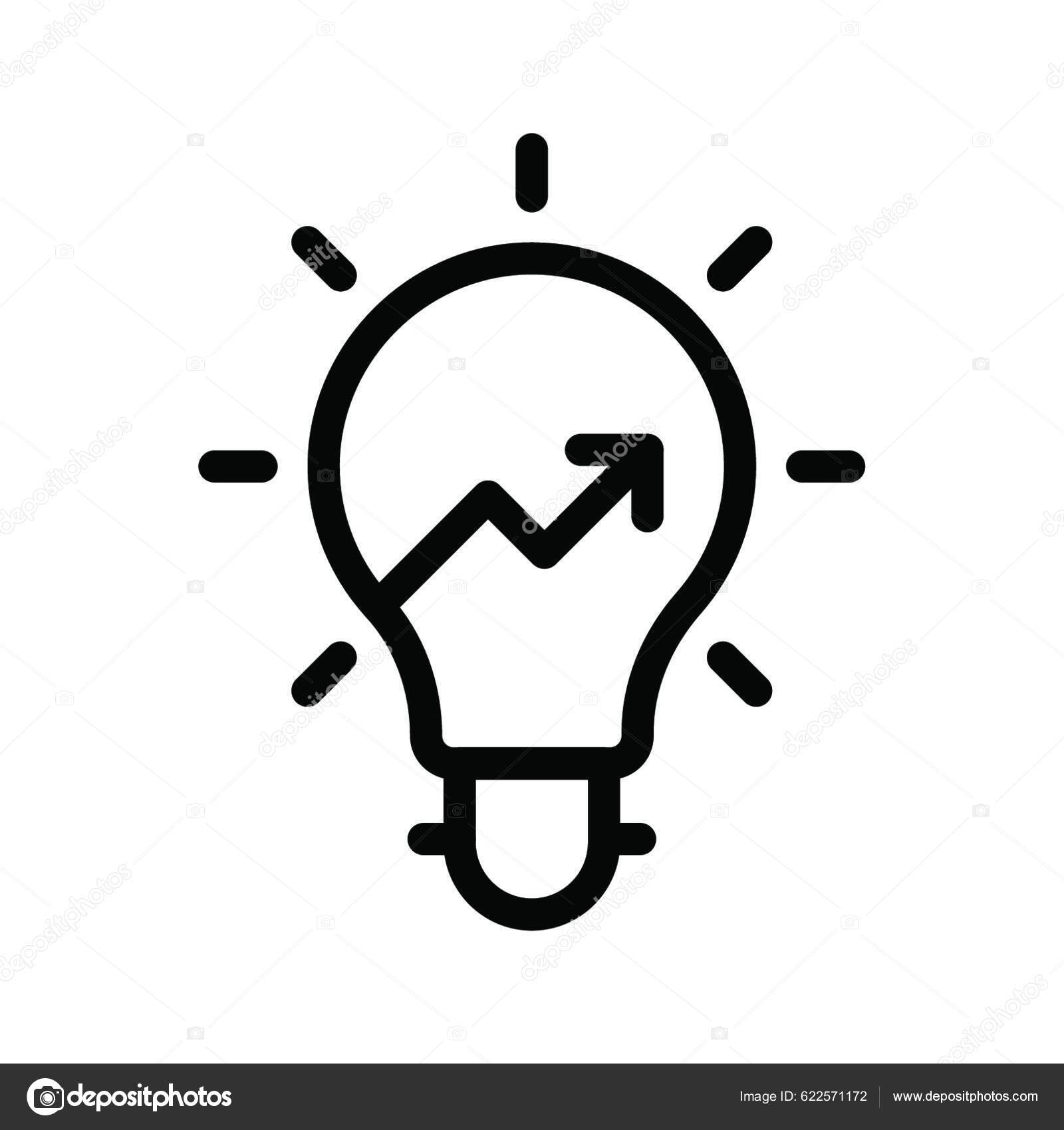 Idea Icon Vector Illustration Stock Vector by ©YAY_Images 622571172