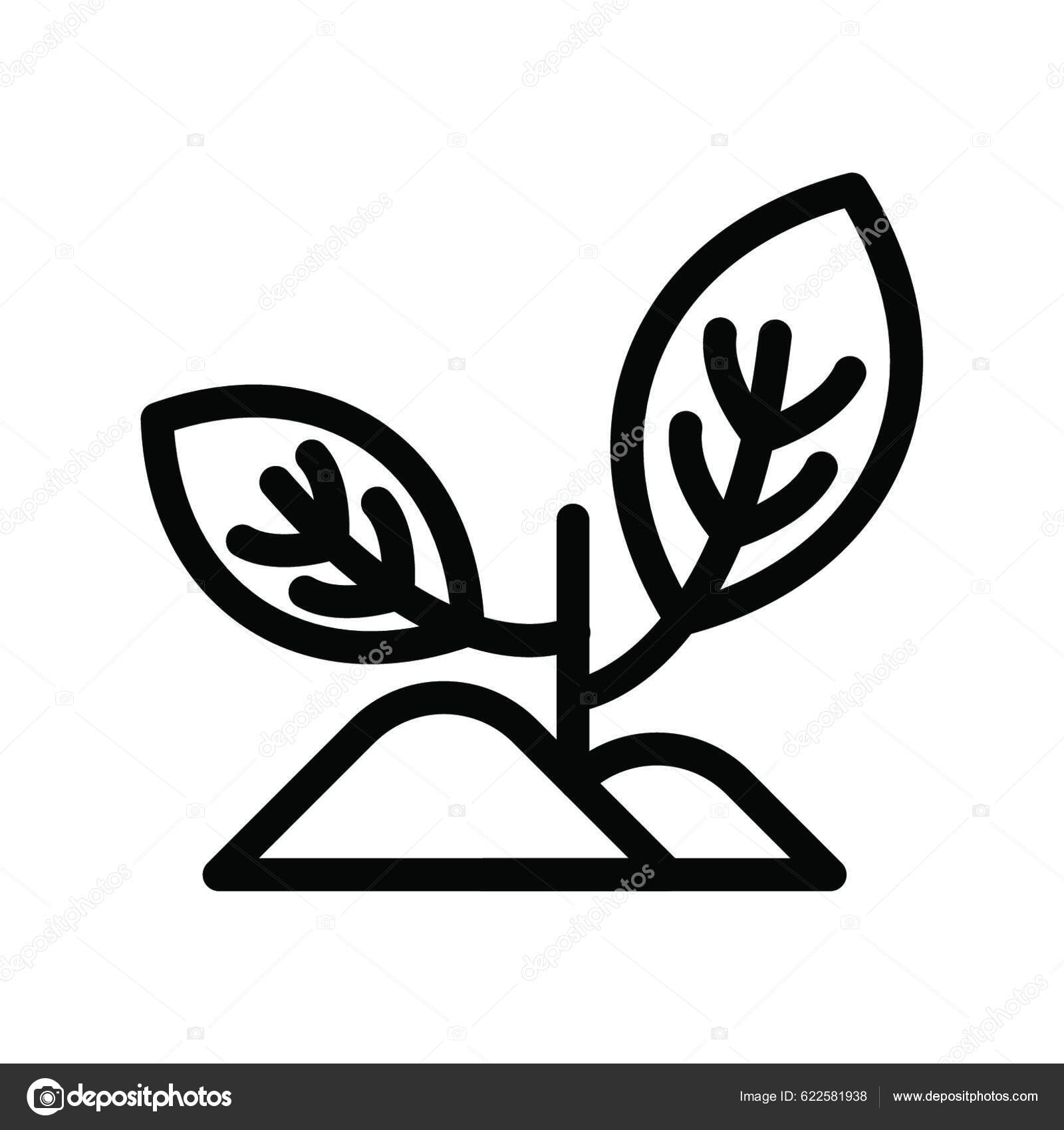 Plant Icon Vector Illustration Stock Vector by ©YAY_Images 622581938