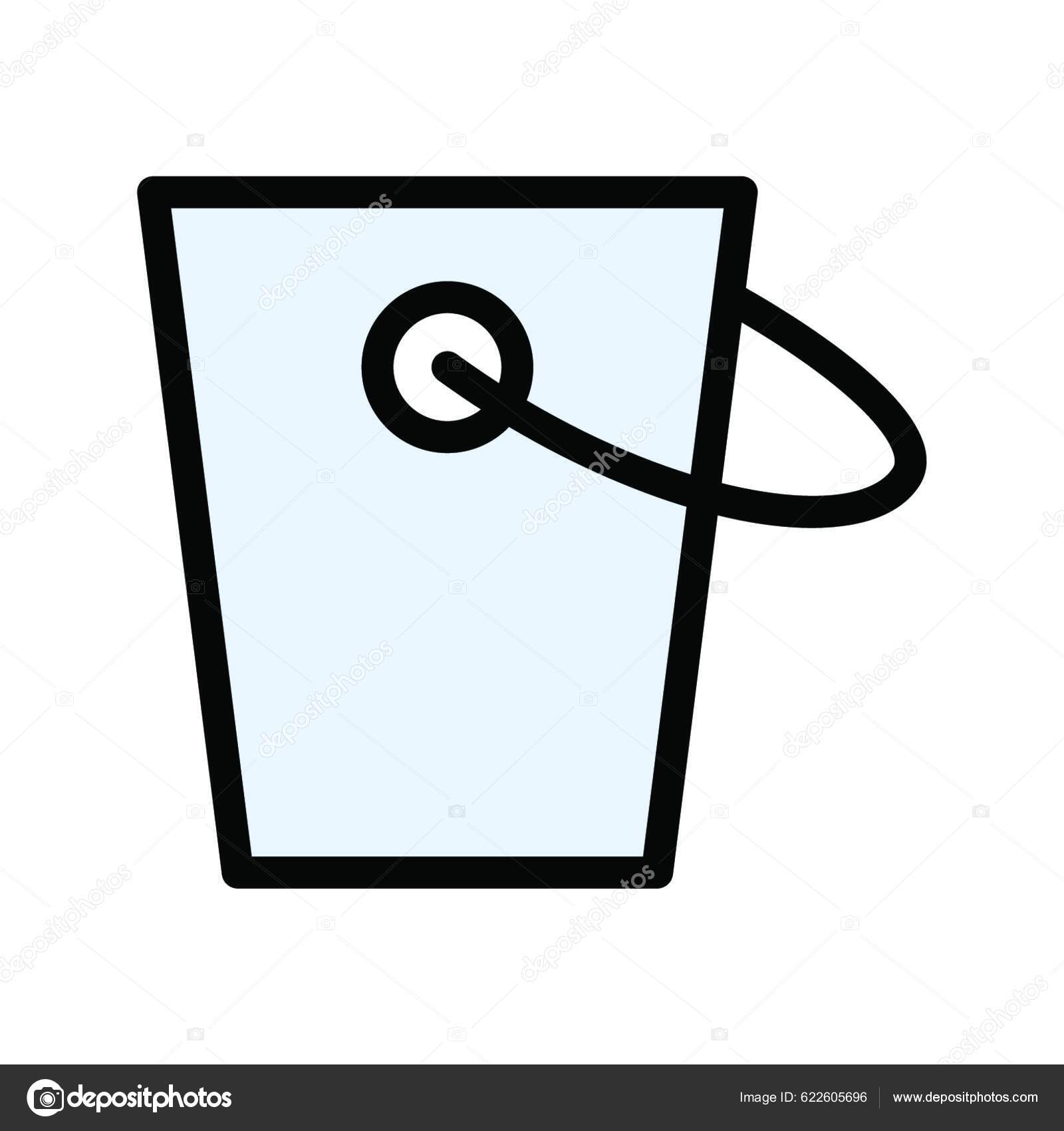 Water Bucket Simple Vector Illustration Stock Vector by ©YAY_Images ...