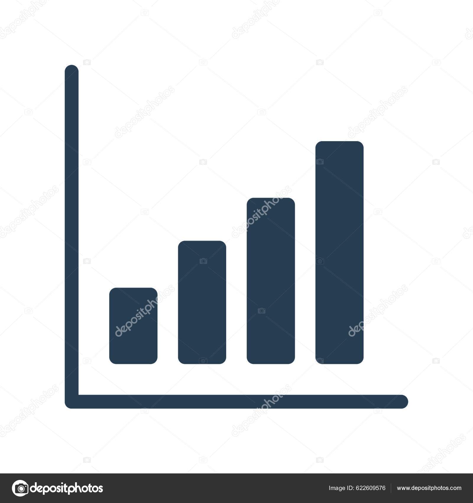 Financial Graph Icon Business Diagram Vector Stock Vector by ©YAY ...