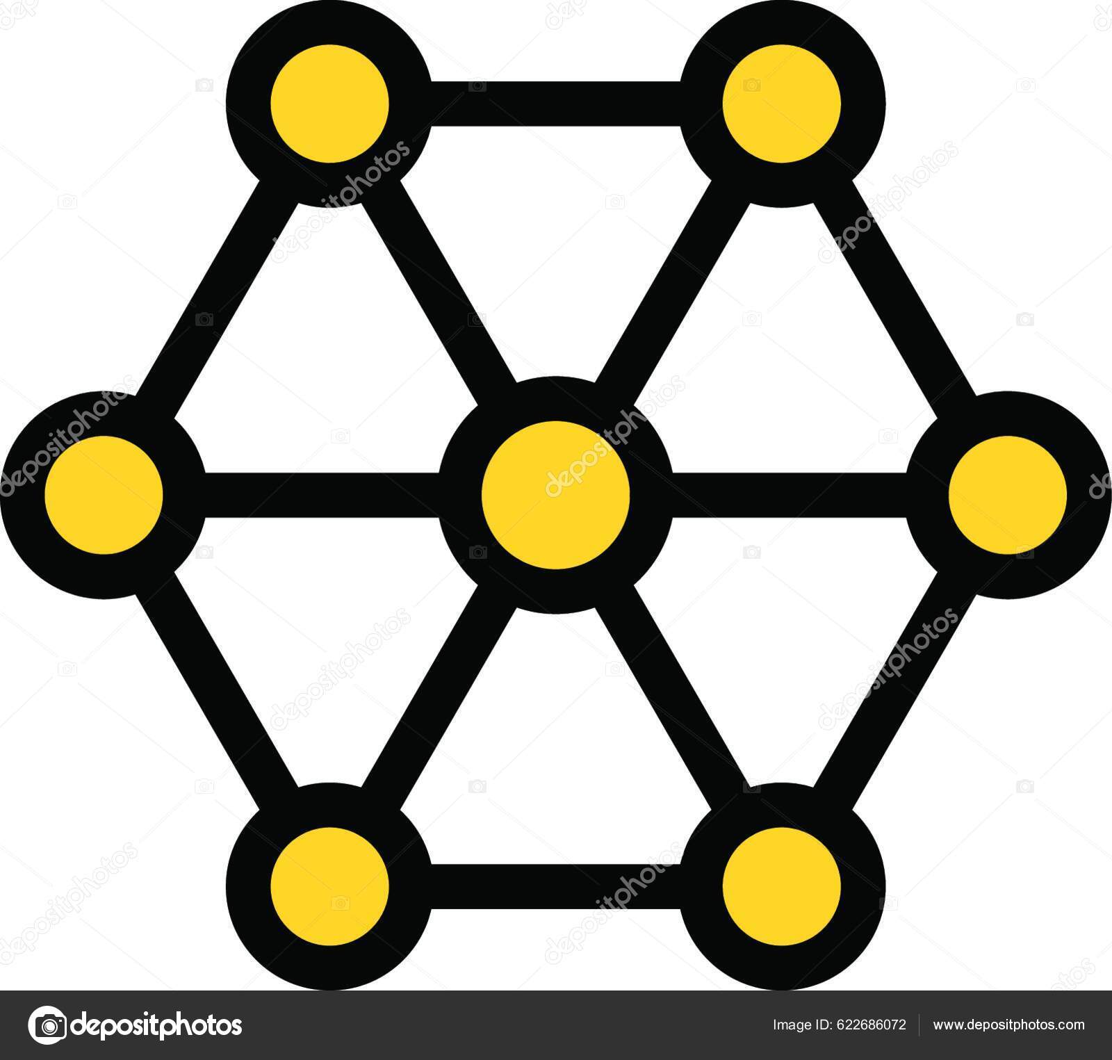 Ilustração Simples Vetor Ícone Rede imagem vetorial de YAY_Images ...