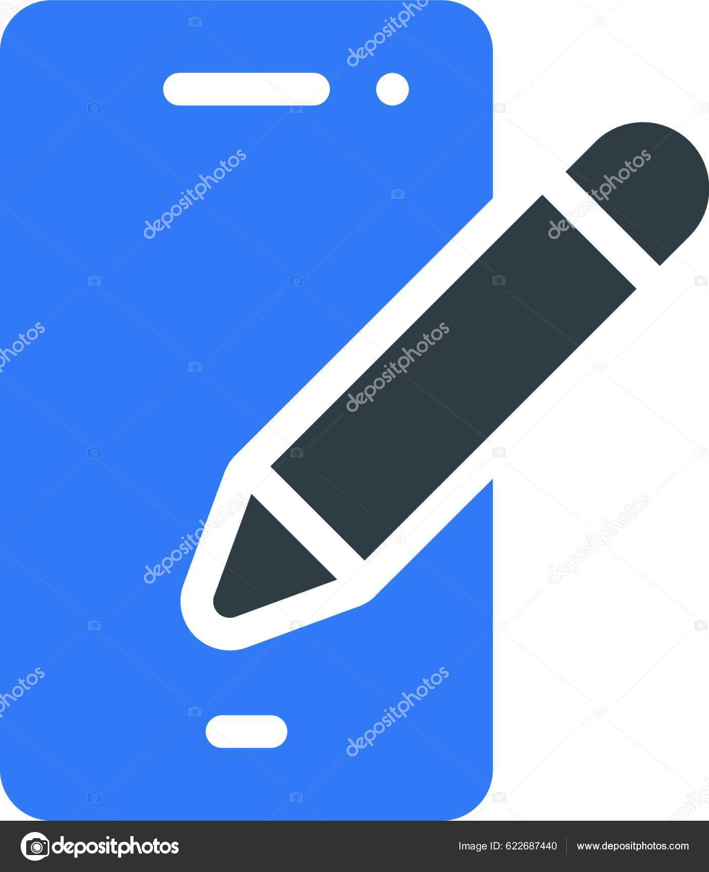 Drawing Icon Isolated White Background Stock Vector by ©YAY_Images ...