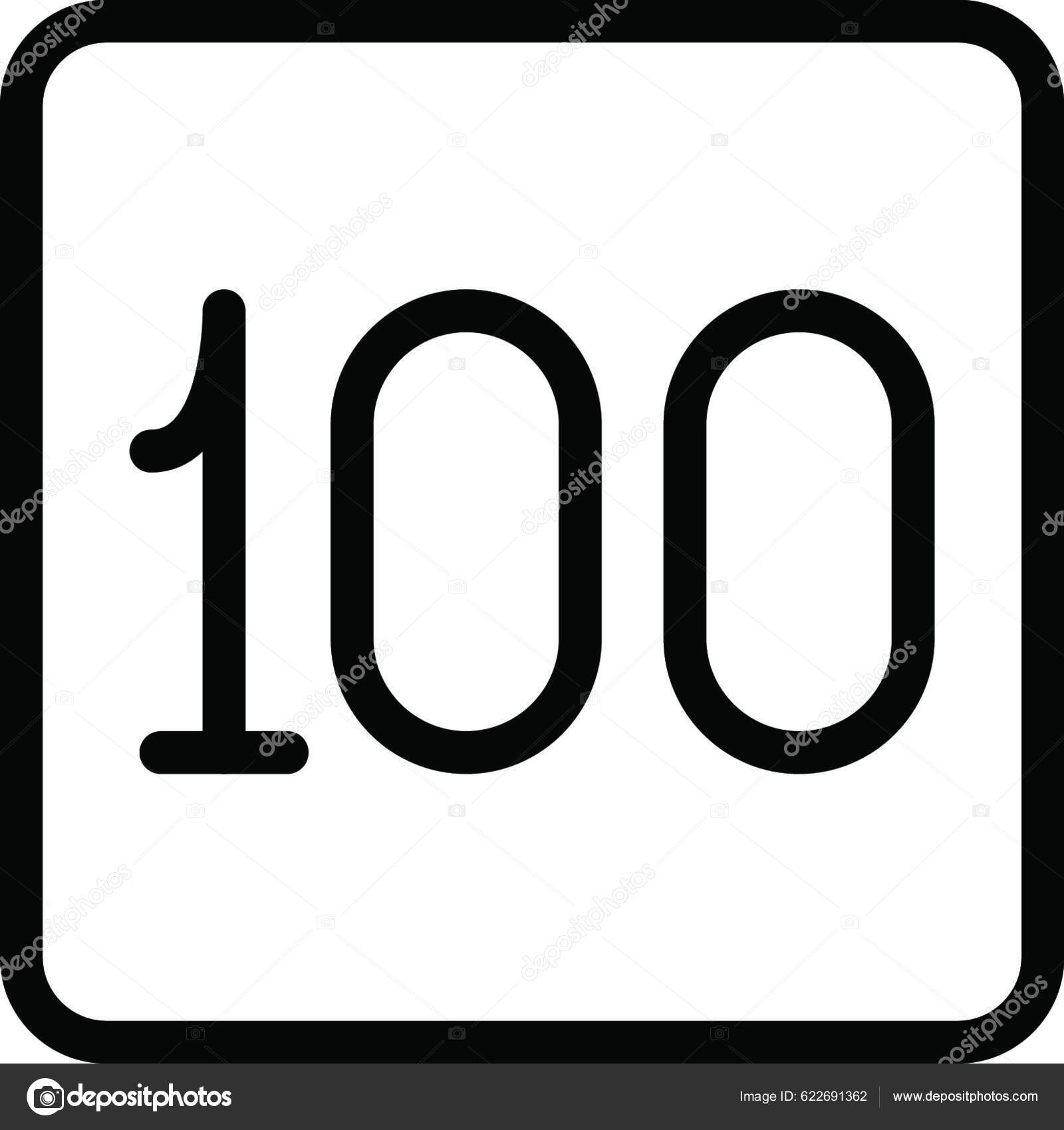 Speed 100 Simple Vector Illustration Stock Vector by ©YAY_Images 622691362