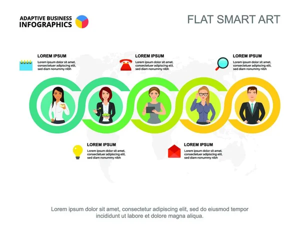 Four Steps Plan Process Chart Template Presentation Stock Vector by ©YAY_Images 622716058