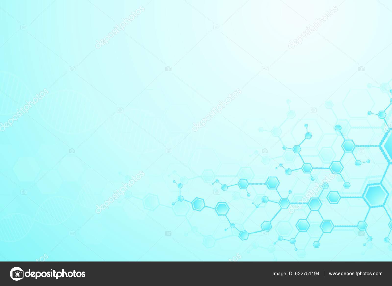 Abstract Molecules Medical Background Stock Vector by ©YAY_Images 622751194