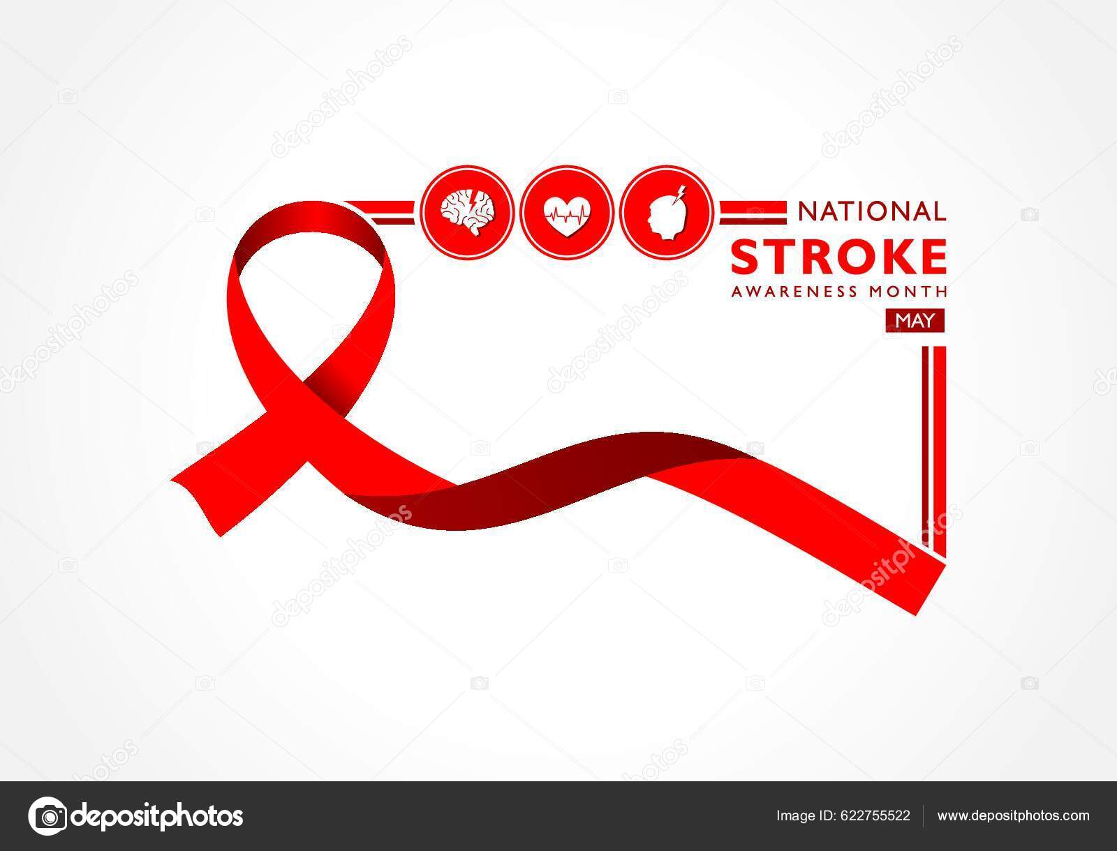 National Stroke Awareness Month Observed May Stock Vector by ©YAY ...