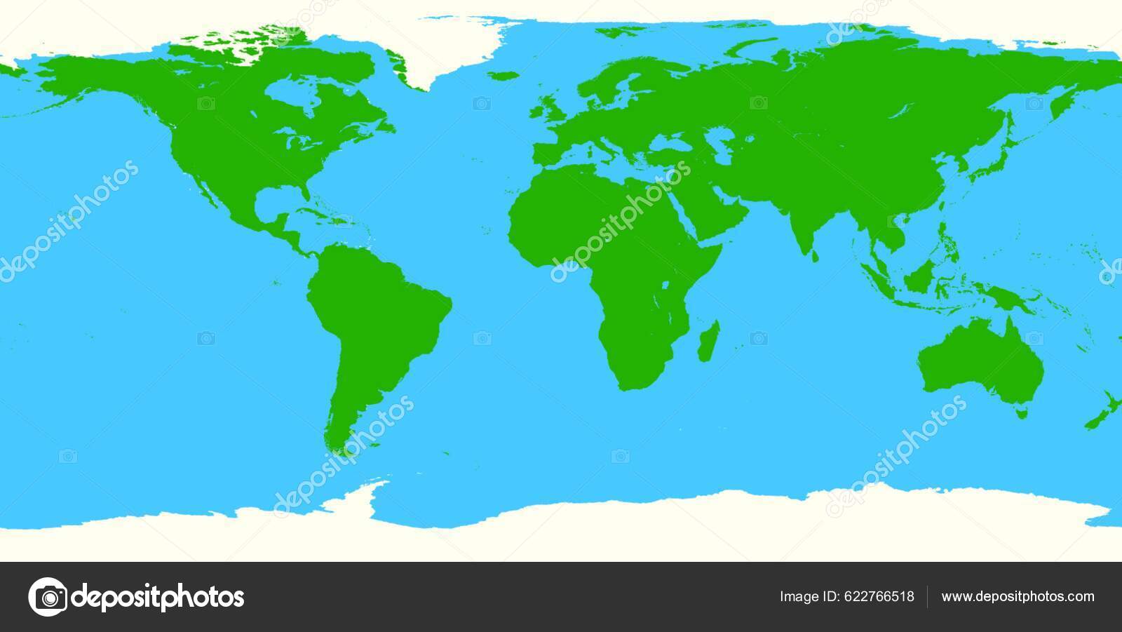 Ilustración Del Vector Del Mapa Mundial Vector de stock por ©YAY_Images ...