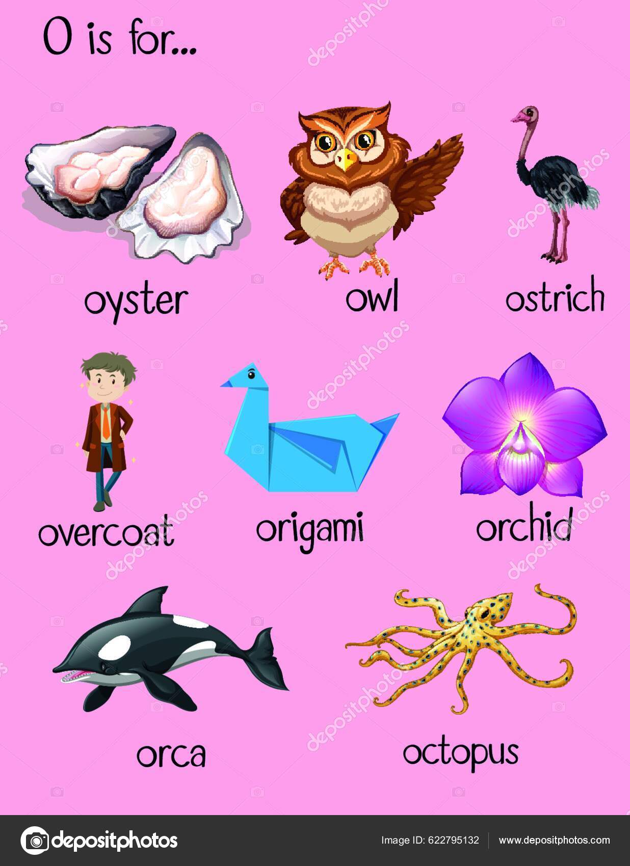 Muchas Palabras Para Letra Vector de stock por ©YAY_Images 622795132