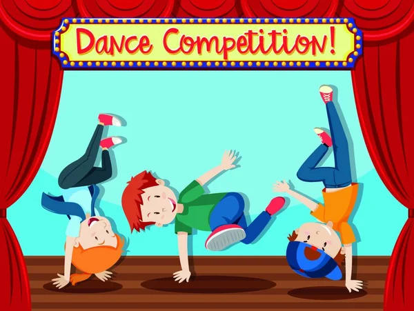 Children Dance Competition Stage Stock Vector by ©YAY_Images 622803866