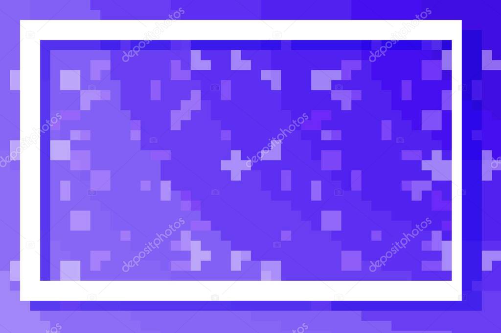 Plantilla Fondo Con Marco Morado Vector de stock por ©YAY_Images 622833560