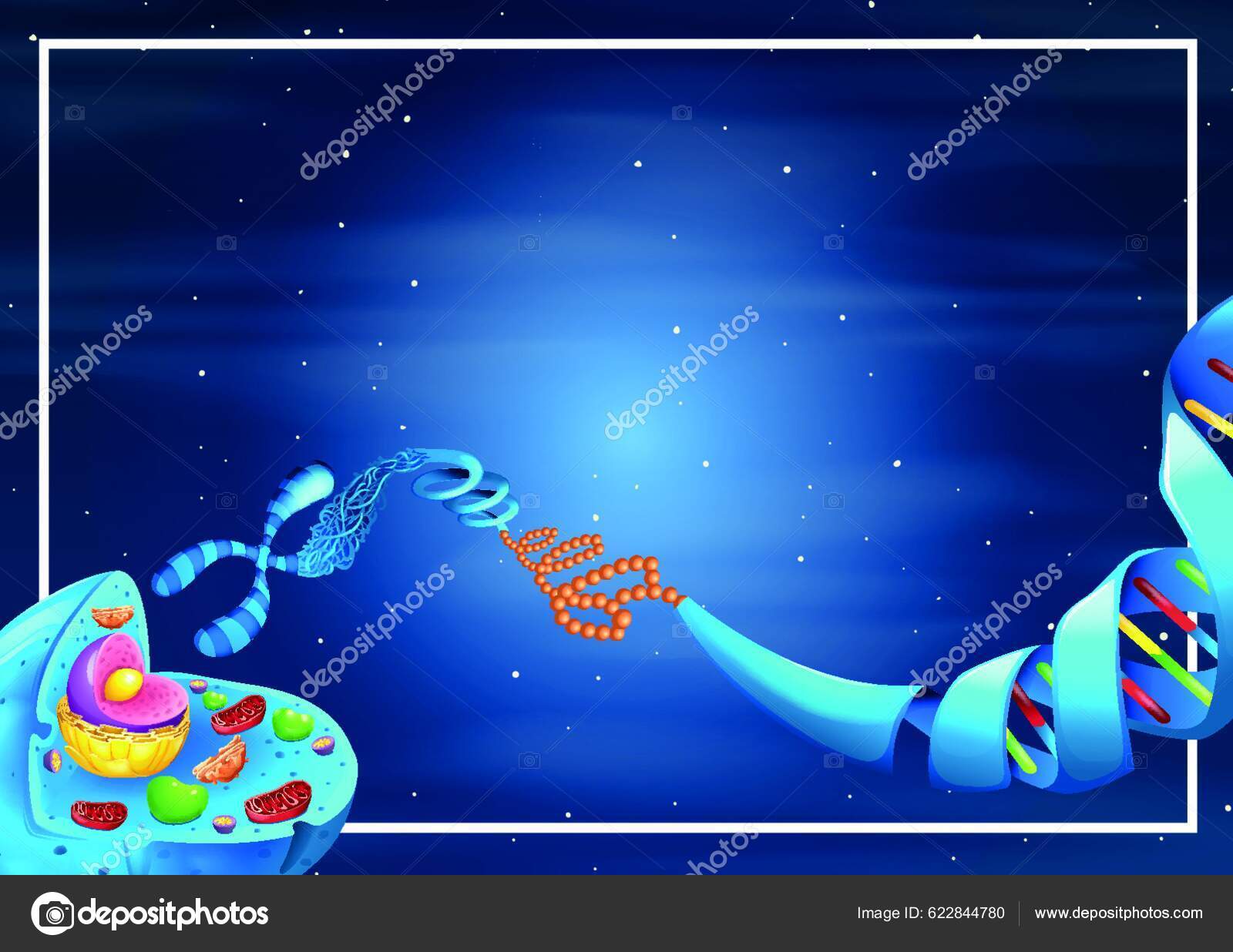 Science Atom Frame Stock Vector by ©YAY_Images 622844780