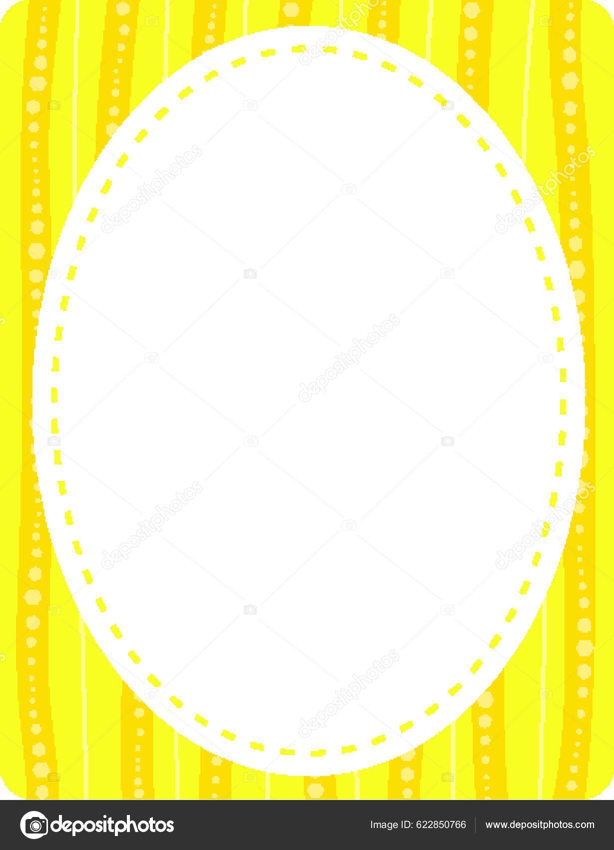 Plantilla Vacía Banner Forma Ovalada Vector de stock por ©YAY_Images ...