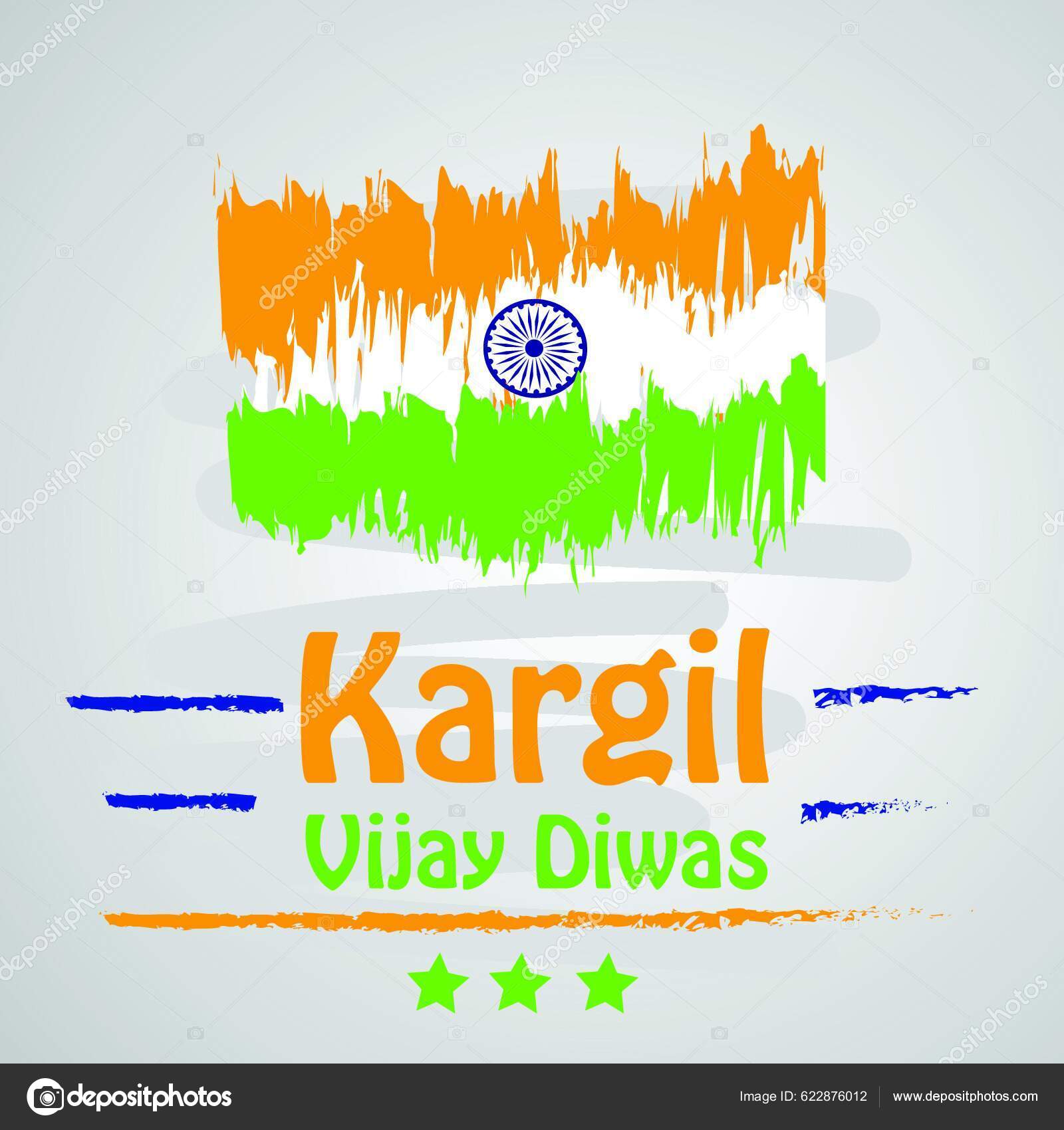 Illustration Indian Kargil Vijay Diwas Background Stock Vector by ©YAY_Images 622876012