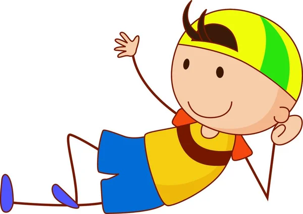 Simple Child Cartoon Vector Illustration Stock Vector by ©YAY_Images ...