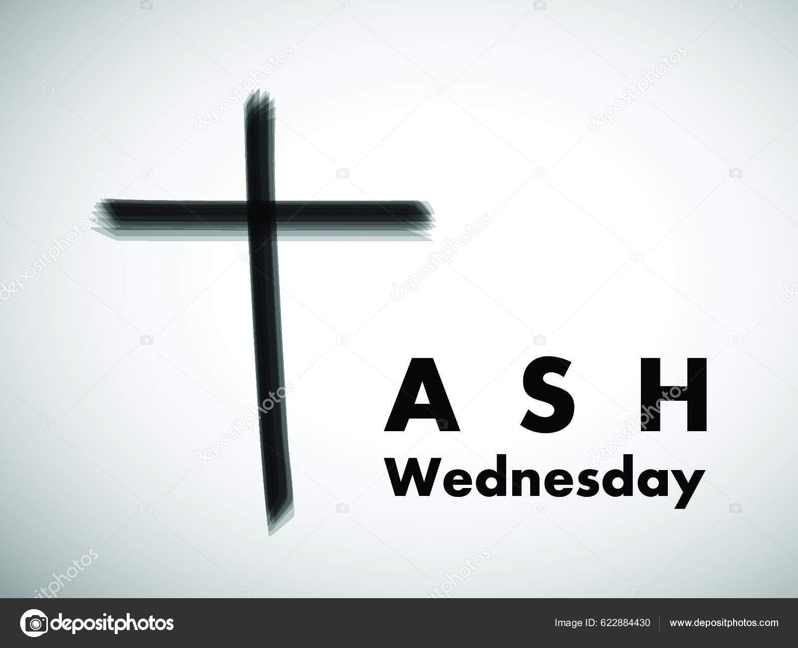 Illustration Ash Wednesday Background Stock Vector by ©YAY_Images 622884430