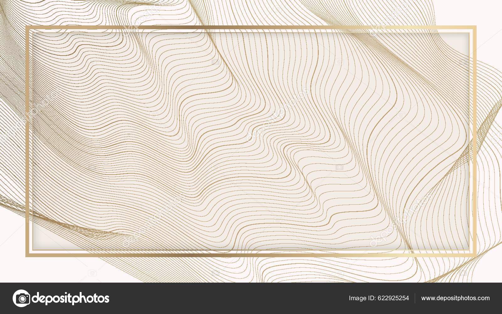 Contour Line Background Frame Vector de stock por ©YAY_Images 622925254