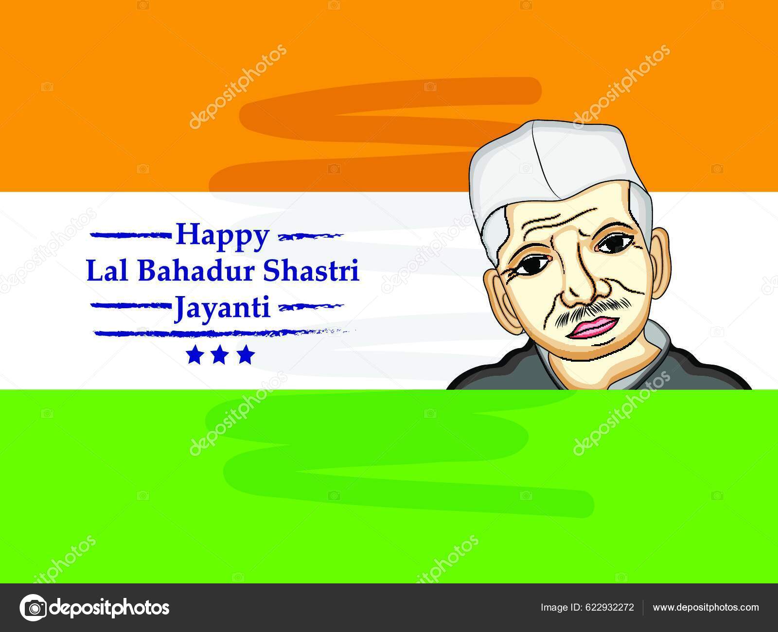 Lal Bahadur Shastri Jayanti Background Stock Vector Image by ©YAY ...