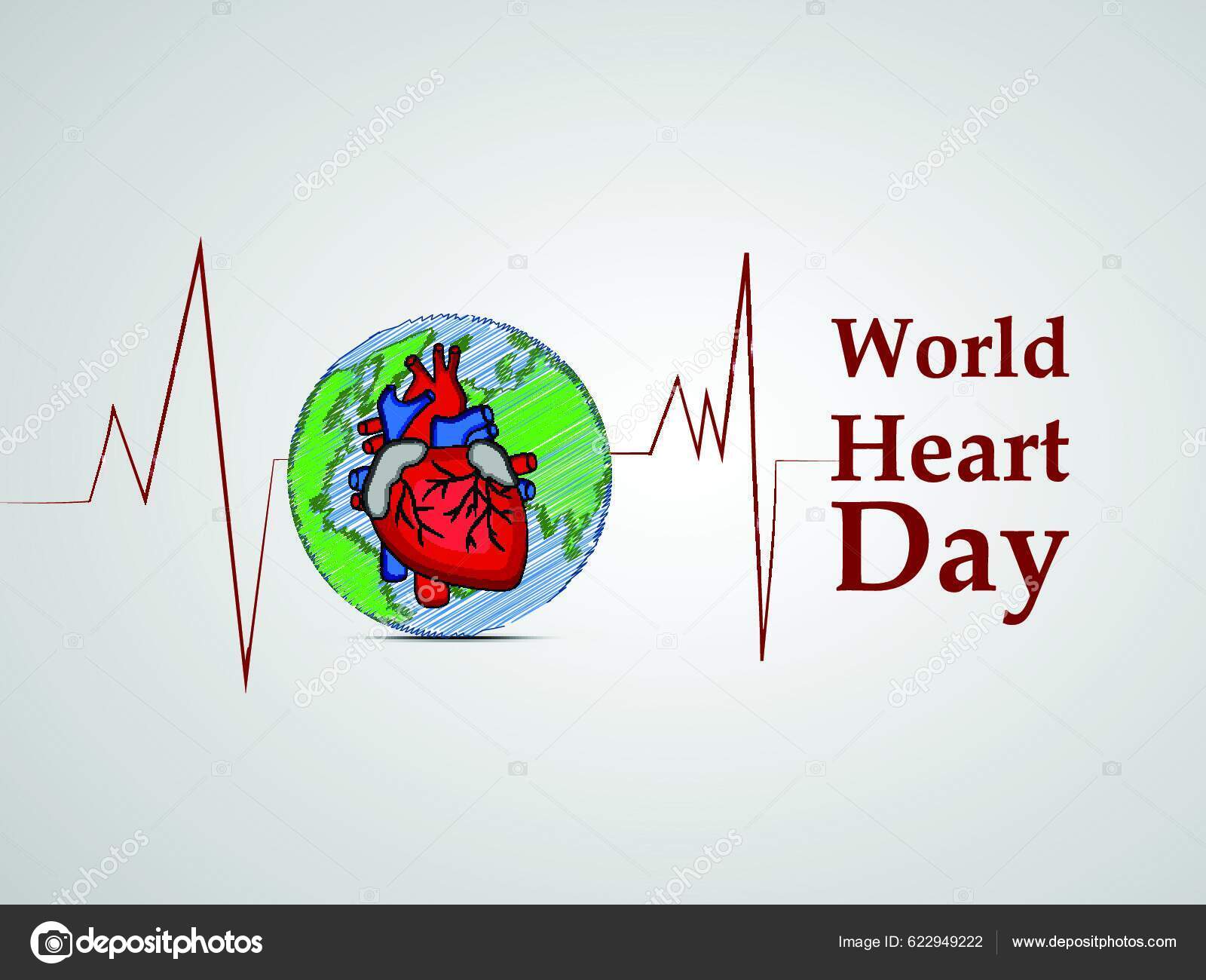 World Heart Day Background Stock Vector by ©YAY_Images 622949222
