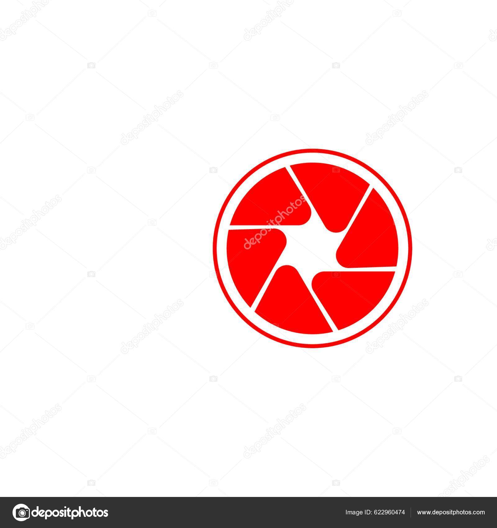 Camera Lens Icon Symbol Logo Stock Vector Image by ©YAY_Images #622960474