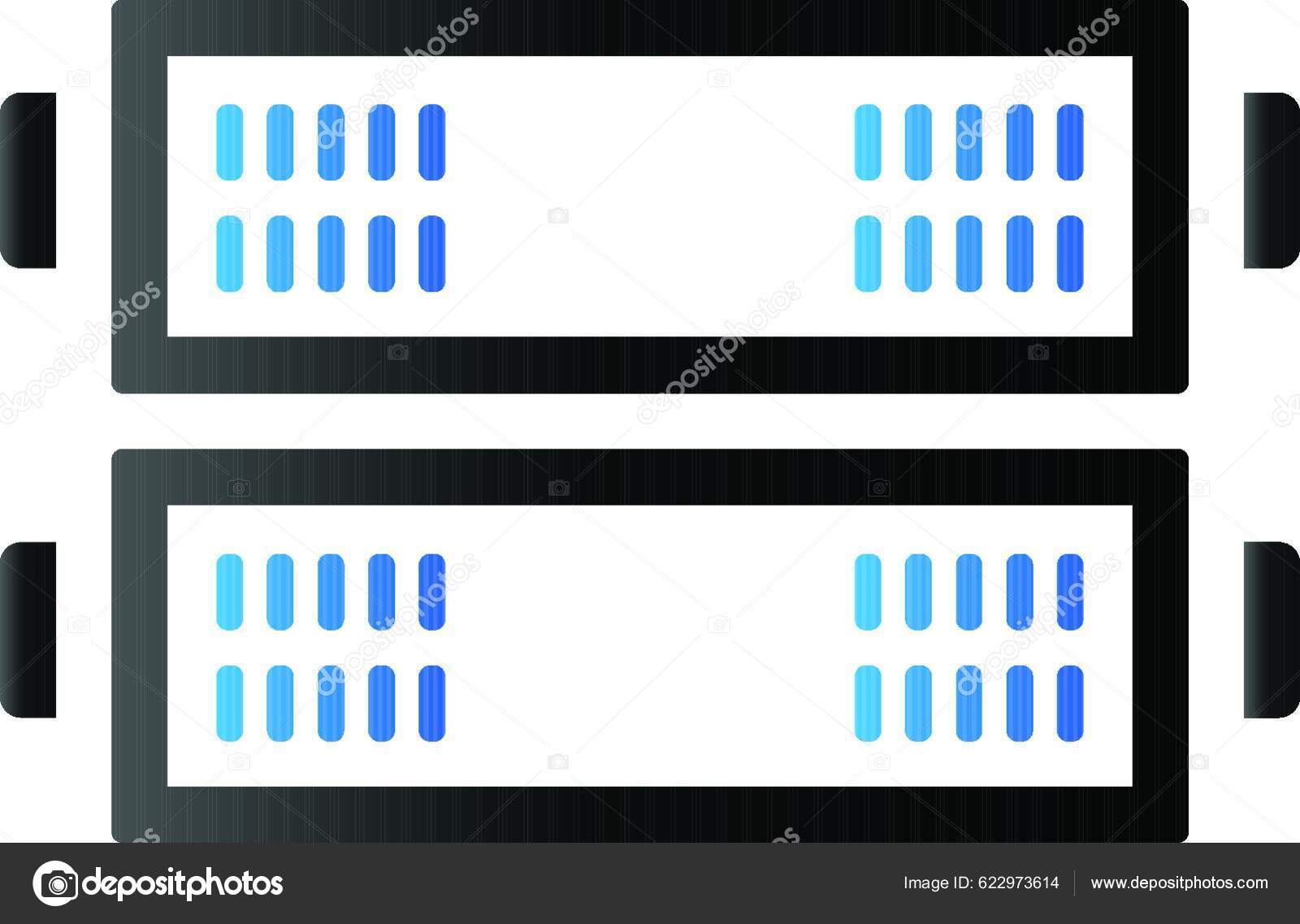 Duo Tone Icon Server Rack Stock Vector by ©YAY_Images 622973614 Duo Tone Icon Server Rack Stock Vector by ©YAY_Images 622973614